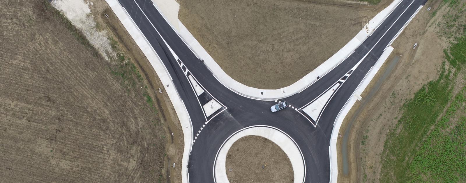 Aménagement d'un giratoire au carrefour des RD 201 et 12 | Département ...