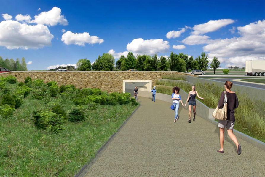 Création d'un passage souterrain pour franchir la RD 637 | Département ...