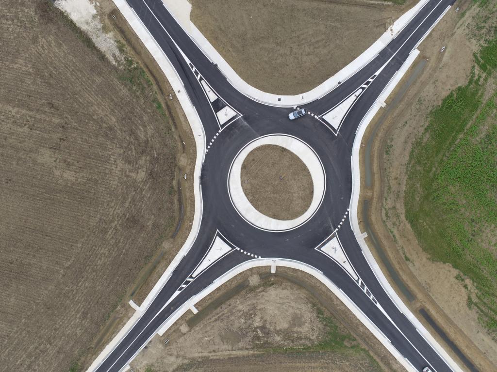 Aménagement d'un giratoire au carrefour des RD 201 et 12 | Département ...